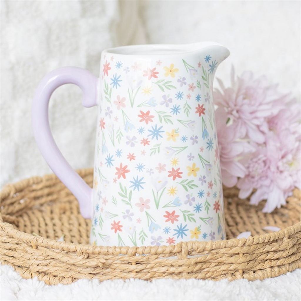 Spring Floral Print Ceramic Flower Jug – Taylor Bamford Home & Garden Ltd